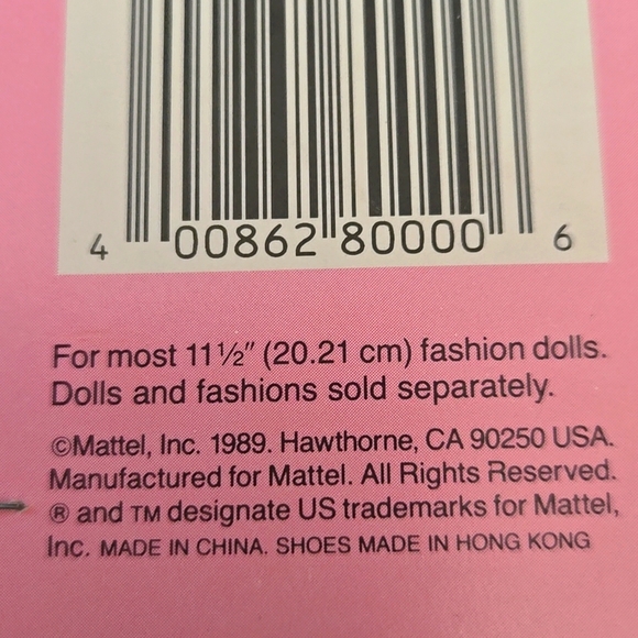 Mattel | Other | Vintage 989 Barbie Target Exclusive 3th Anniversary ...